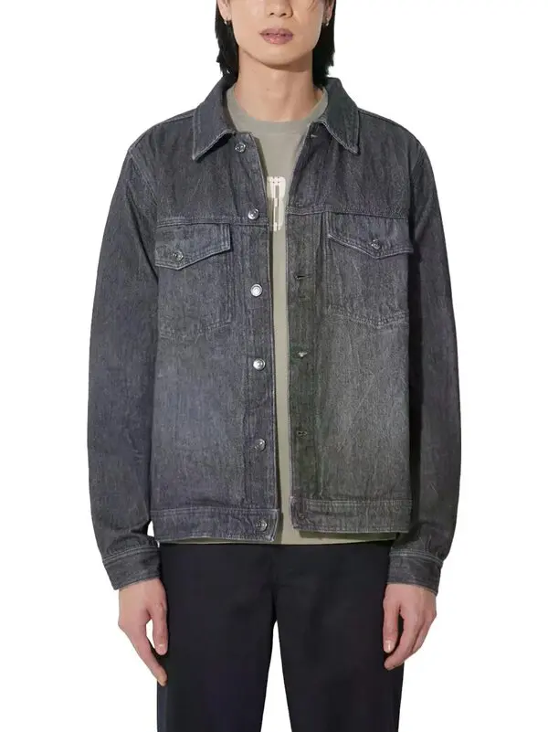 Wood Wood Ivan Denim Jacket - Black