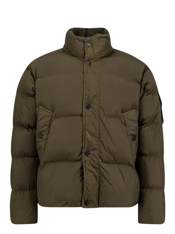 Stone Island Padded Coat - Green