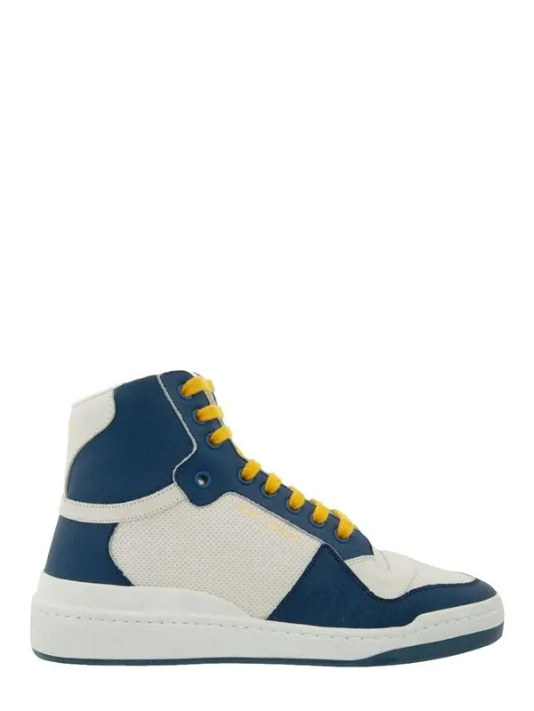 Saint Laurent Sl-24 Mid-top Sneakers - Blue