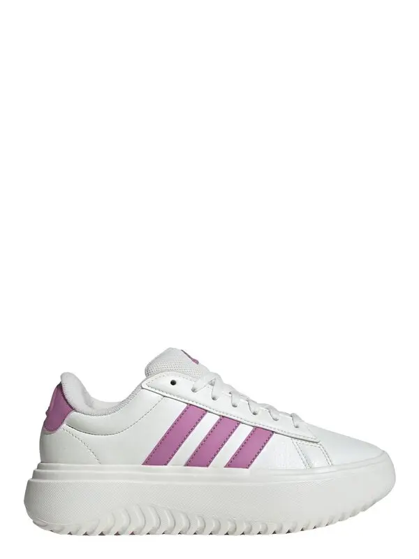 Adidas Grand Court Platform Sneakers - White