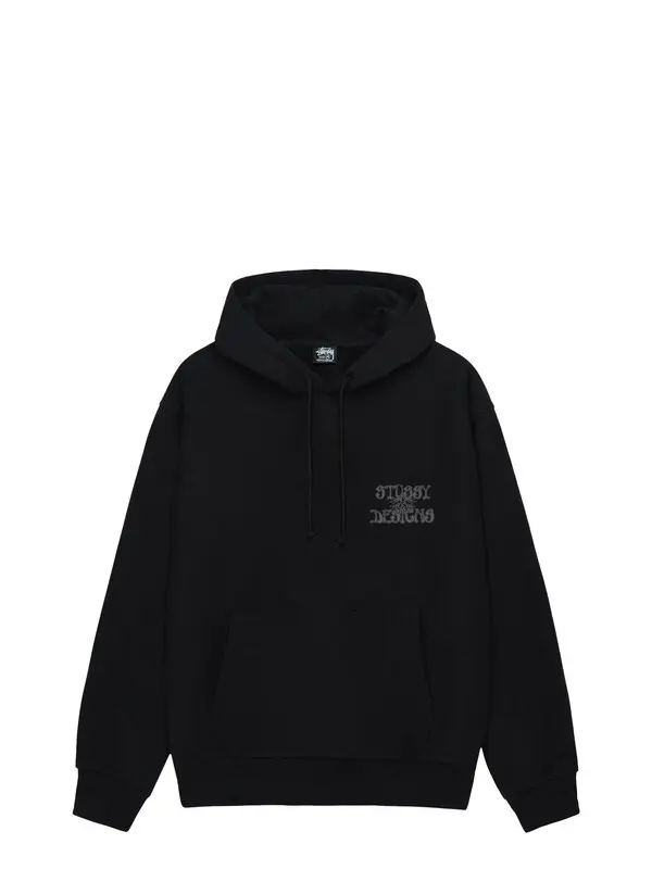 StÜssy Wes Palms Hoodie - Black