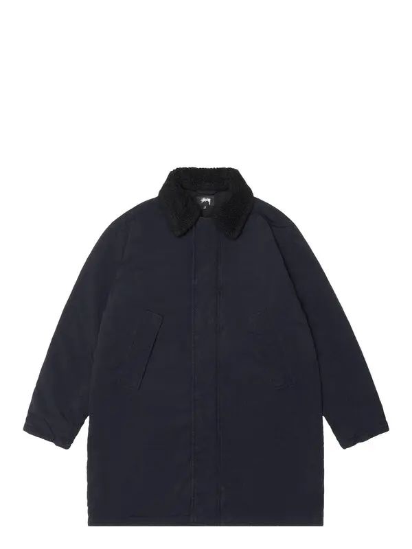 StÜssy Insulated Long Coat - Black