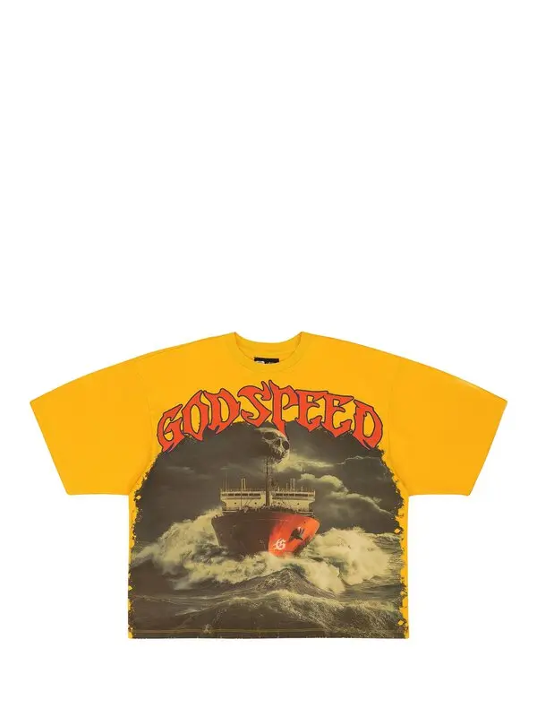 GODSPEED Sea Sick T-shirt - Yellow