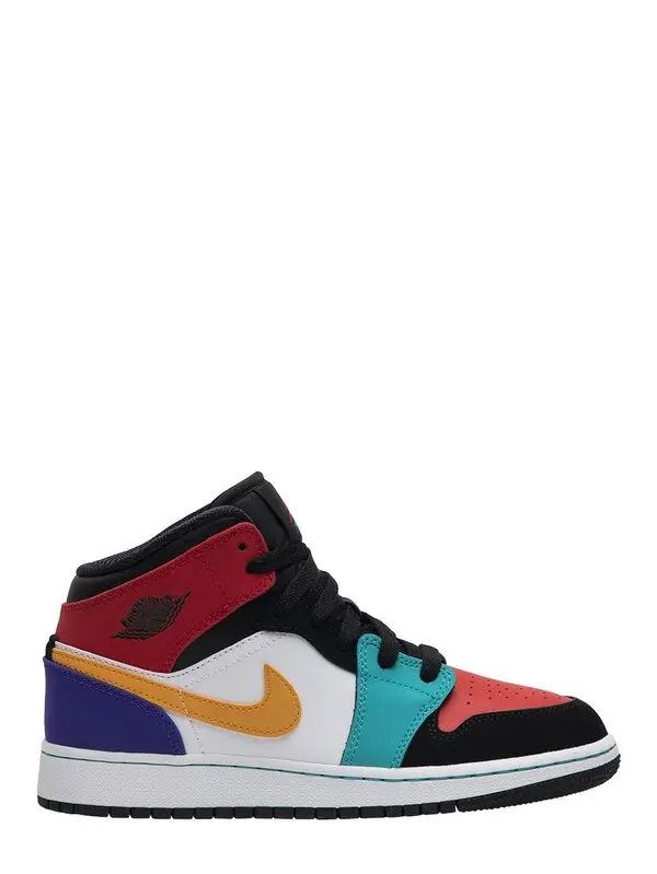 JORDAN 1 Mid Gs - Multicolor