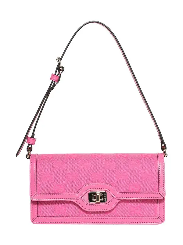 Gucci Luce Mini Shoulder Bag - Pink