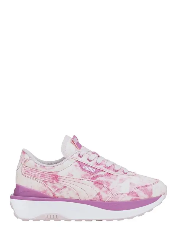 PUMA Cruise Rider Tie Dye Sneakers - Pink