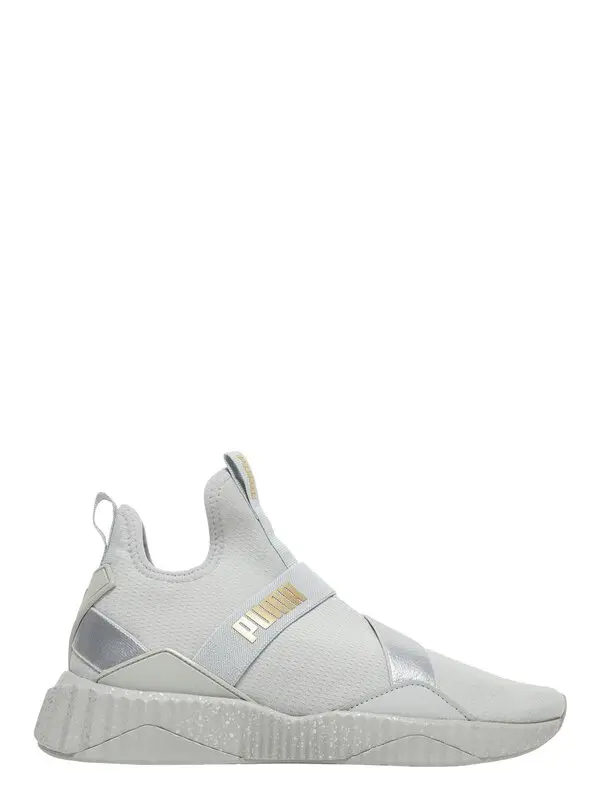 PUMA Defy Mid Metal Sneakers - Silver