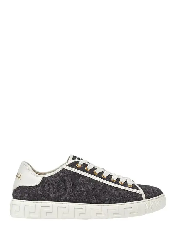 Versace Greca Barocco Sneakers - Black