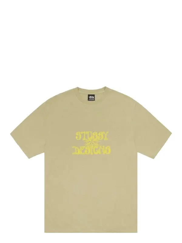 StÜssy Wes Palms Tee - Brown