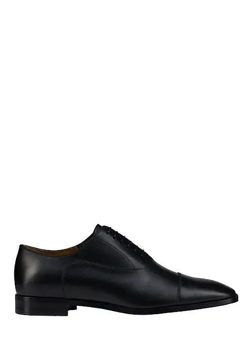 CHRISTIAN LOUBOUTIN Greggory Leather Oxford Shoes - Black