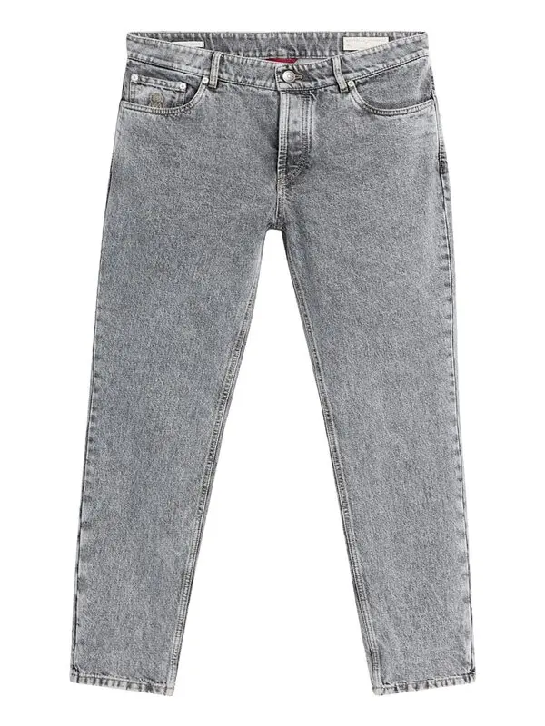 Brunello Cucinelli Straight-leg Denim Jeans - Denim/medium Grey