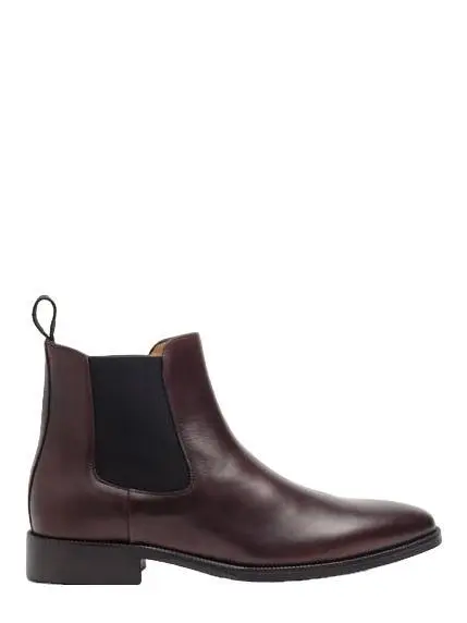 Jack Erwin Ellis Chelsea Boot - Brown Full Grain