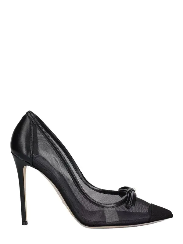 Elisabetta Franchi 90mm Bow-detail Pumps - Black