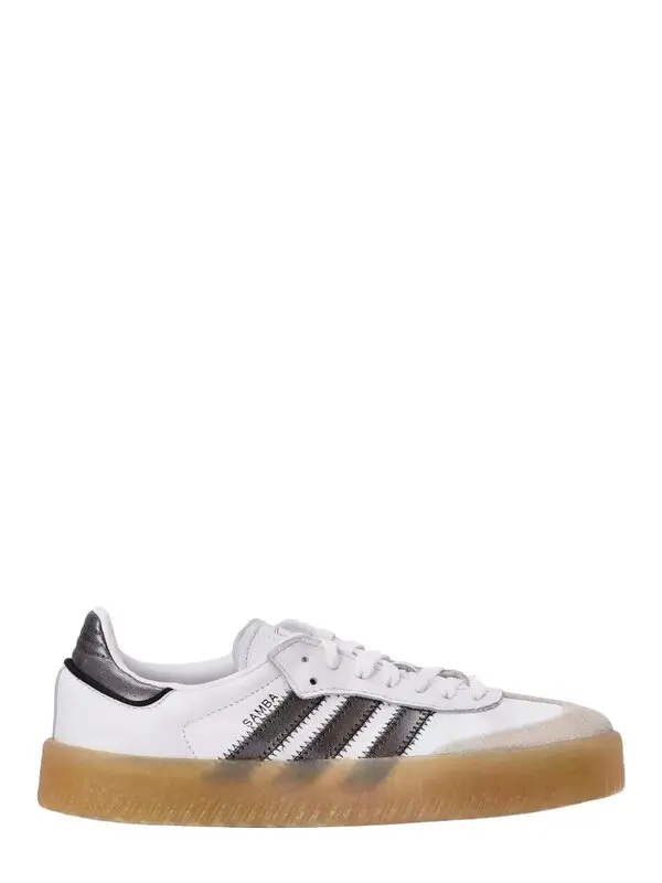 Adidas Sambae Leather Sneakers - White
