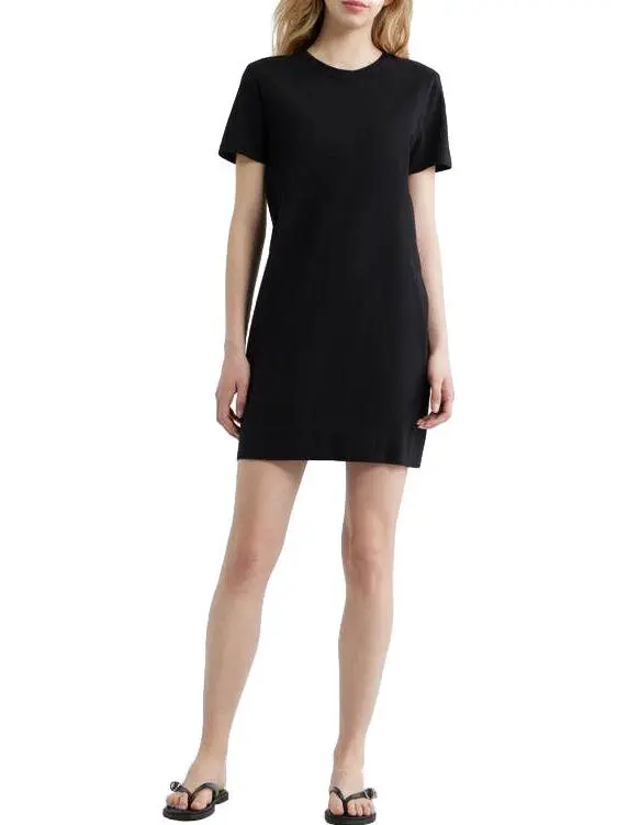 Madewell T-shirt Minidress - Jet Black