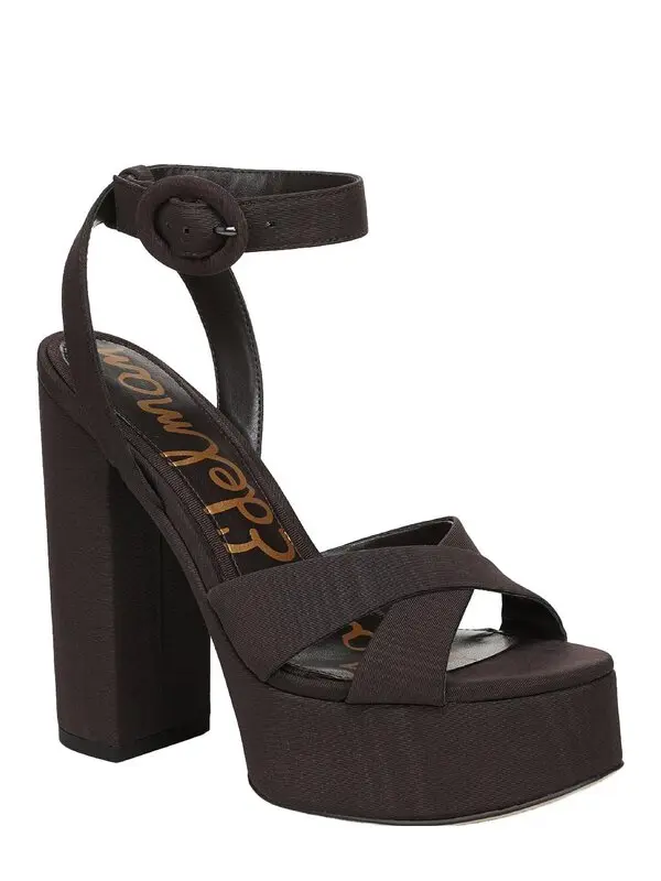 Sam Edelman Savannah Platform Sandal - Cocoa
