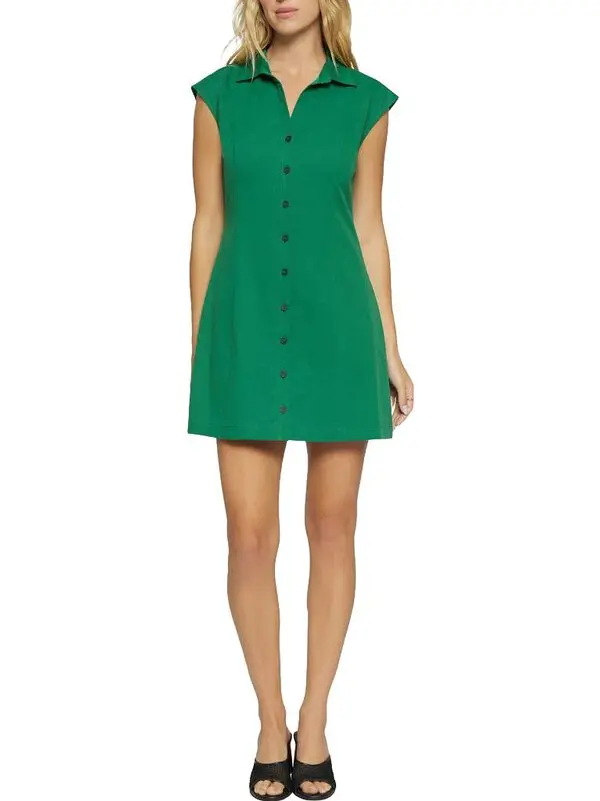 LOST + WANDER Portofino Bliss Minidress - Forest Green