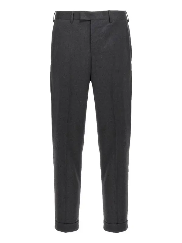 PT TORINO Master' Wool Pants - Gray