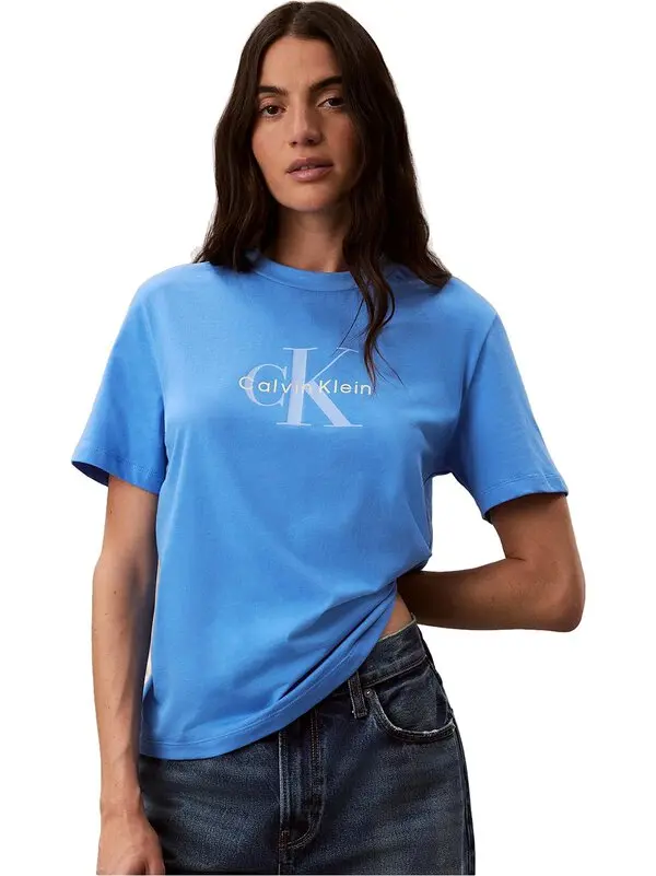 Calvin Klein Monologo Tee - Marina