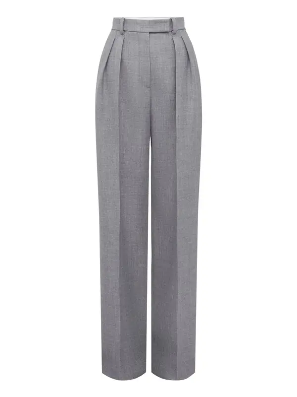 Alex Perry Tailored Suiting Trousers - Grey
