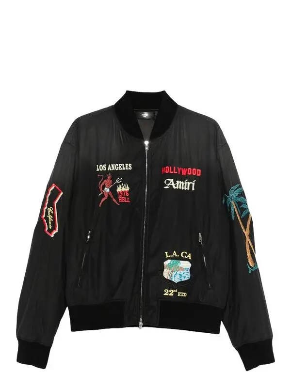 Amiri Graphic Jacket - Black