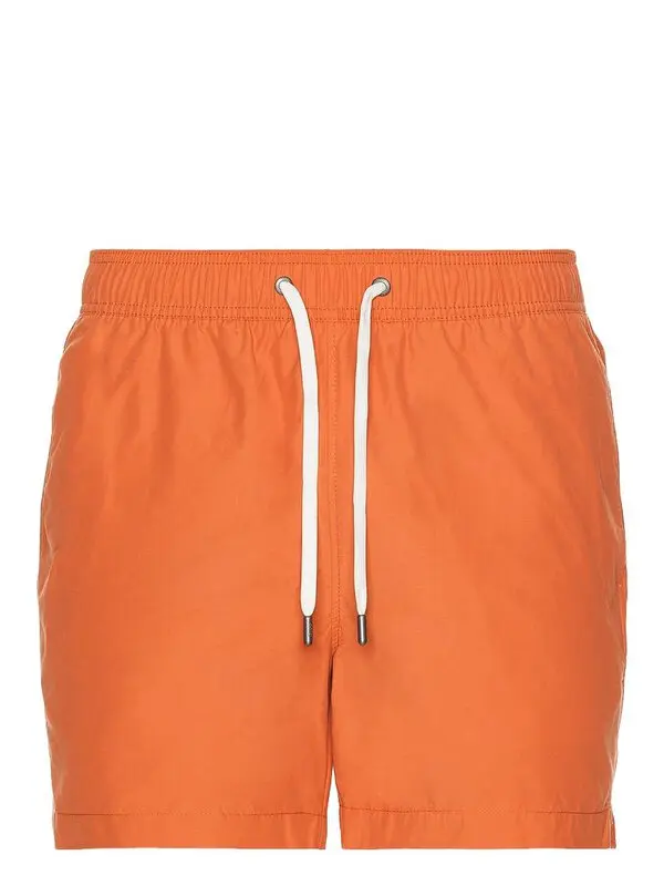 Onia Charles 5 Swim Trunk - Orange Coral
