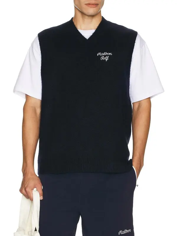 MALBON Domenica Vest - Navy