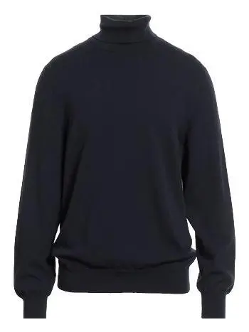 PIACENZA CASHMERE 1733 Turtleneck Pullover In Midnight Cashmere - Blue