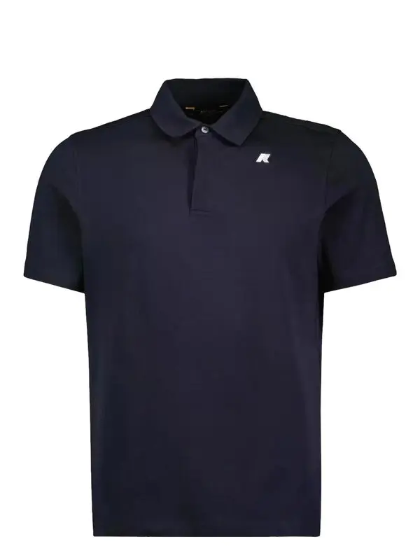 K-WAY Vincelle Cotton Polo Shirt - Blue