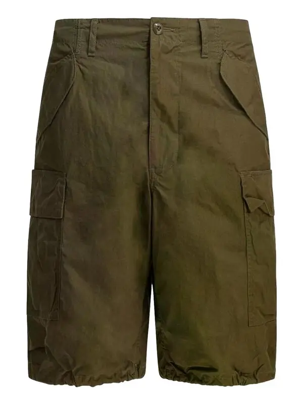 BEAMS Cargo Cotton Shorts - Green