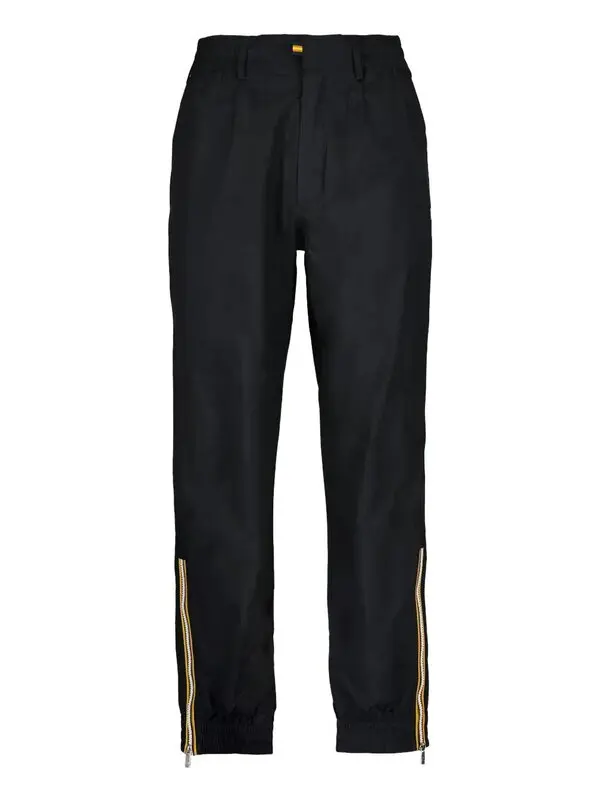 K-WAY Leopold Stretch Zip-ankle Trousers - Black