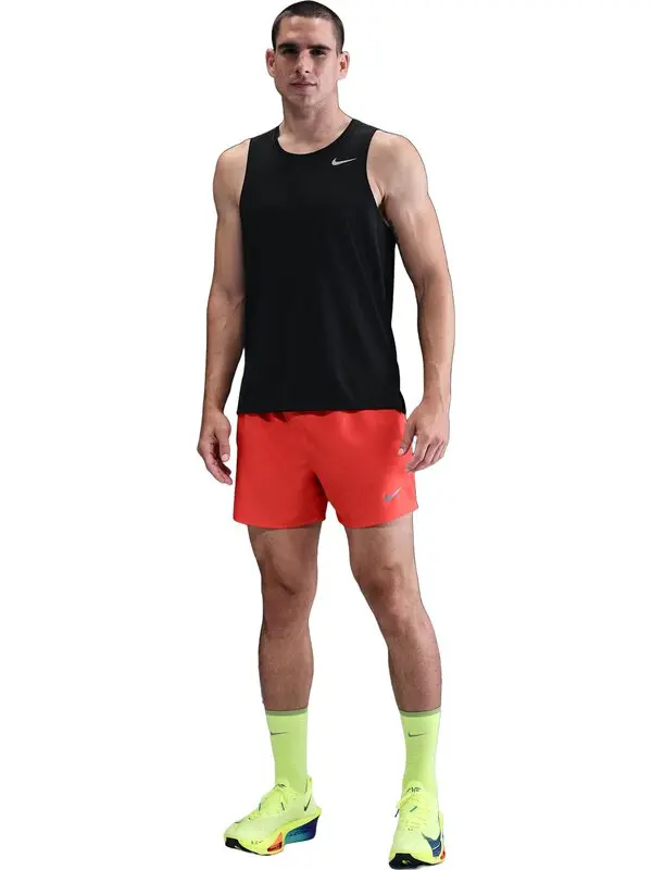 Nike Challenger Dri-fit 5" Brief-lined Running Shorts - Red