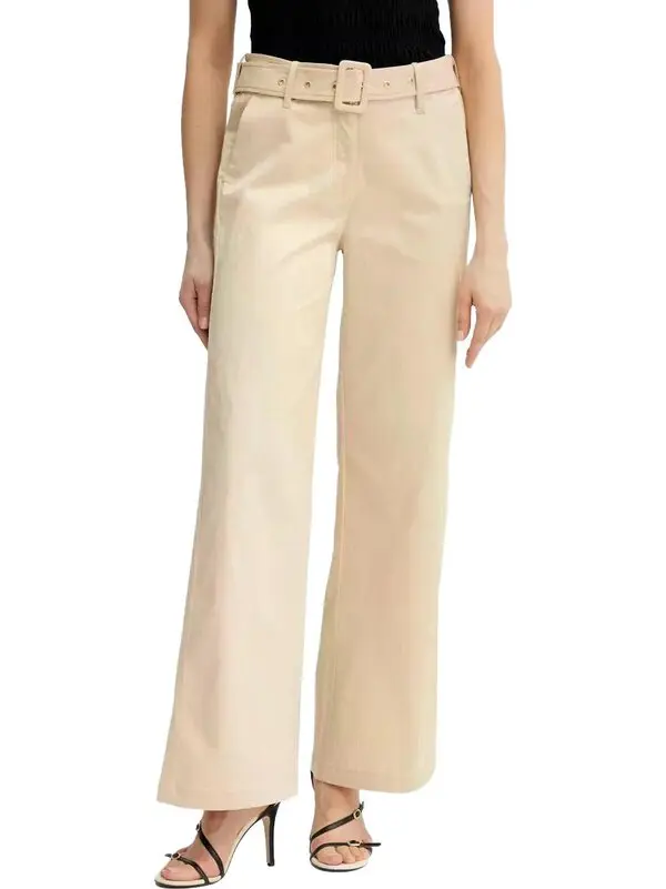 Guess Belted Trousers - Neutrals