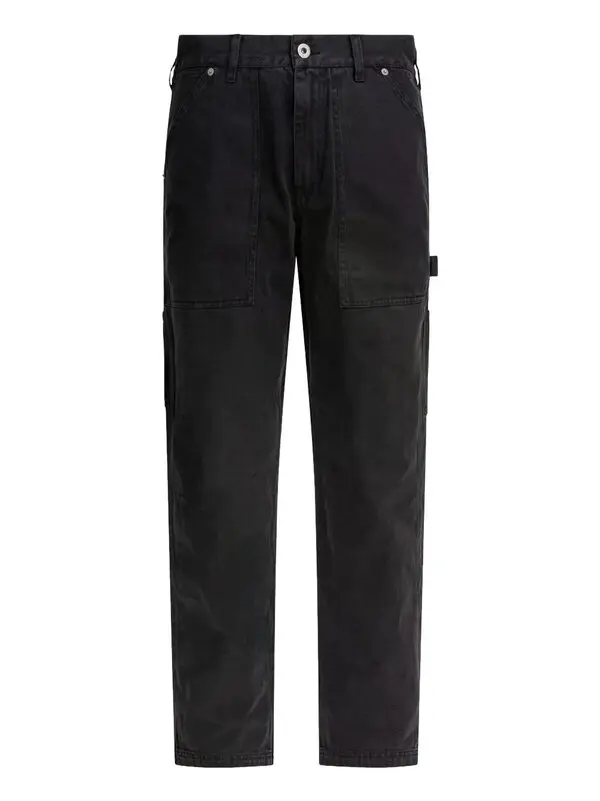 ALEX MILL Multiple-pocket Trousers - Black