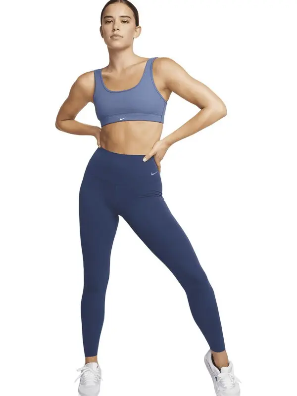 Nike Zenvy High-waisted Full-length Leggings - Blue