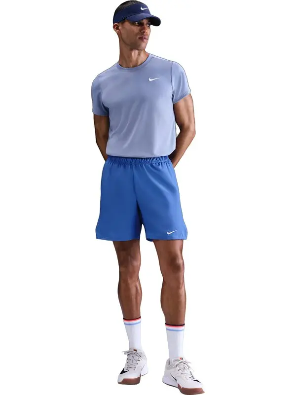 Nike Court Victory Dri-fit 7" Tennis Shorts - Blue