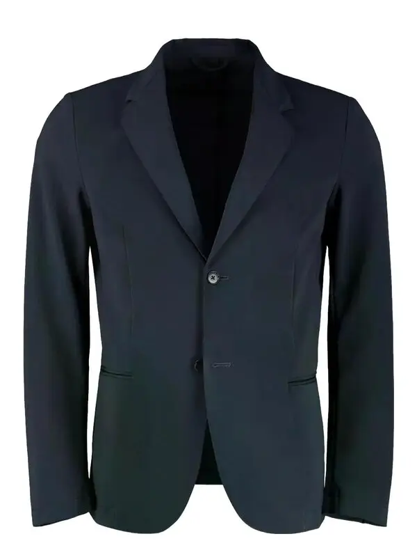 THE (ALPHABET) Single-breasted Blazer - Blue