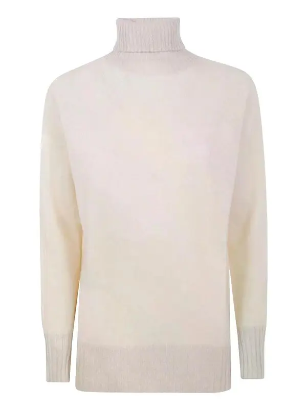 TWINSET Roll-neck Sweater - Neutrals