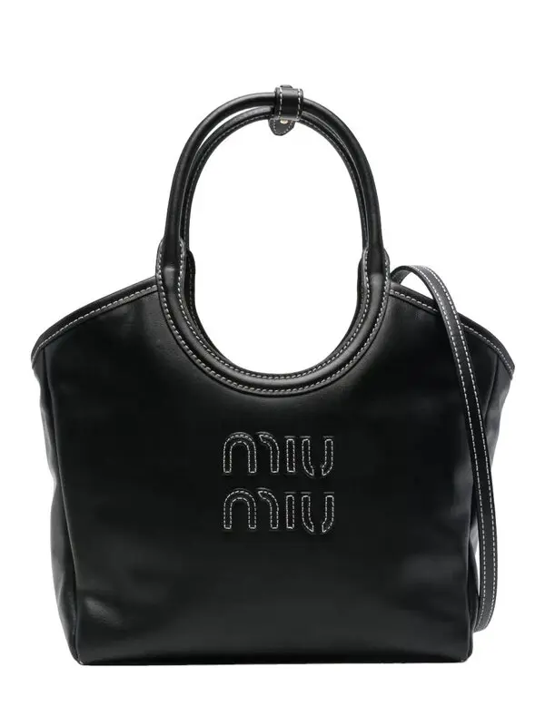 Miu Miu Ivy Tote Bag - Black