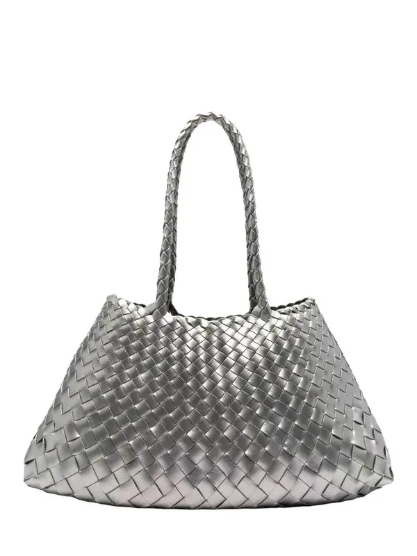 Dragon Diffusion Large Santa Croce Tote Bag - Silver