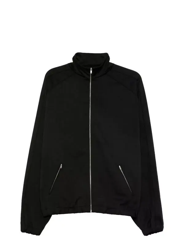 JIL SANDER Zip-up Sweatshirt - Black
