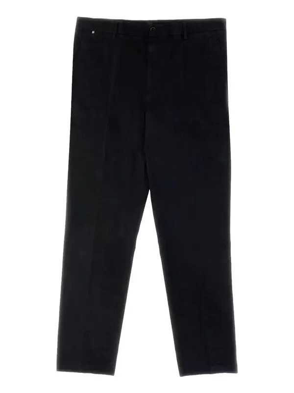 BOSS Logo-detail Trousers - Black