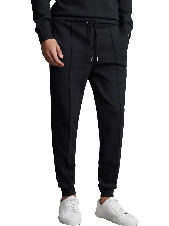 REISS Premier Joggers - Navy Blue