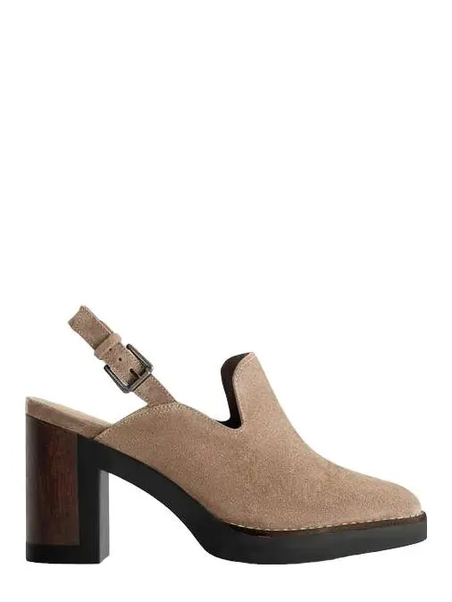 Bernardo Neza Slingback Clog - Sandstone