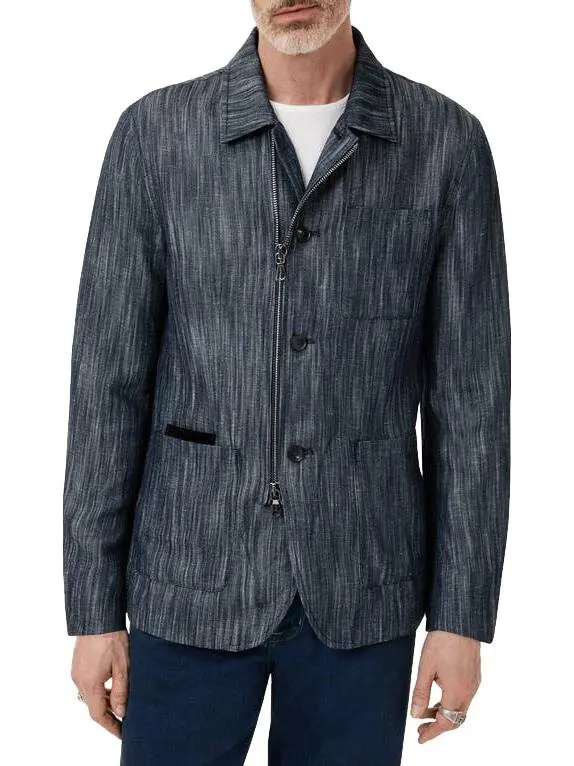 John Varvatos Homer Regular Fit Jacket - Lake Blue