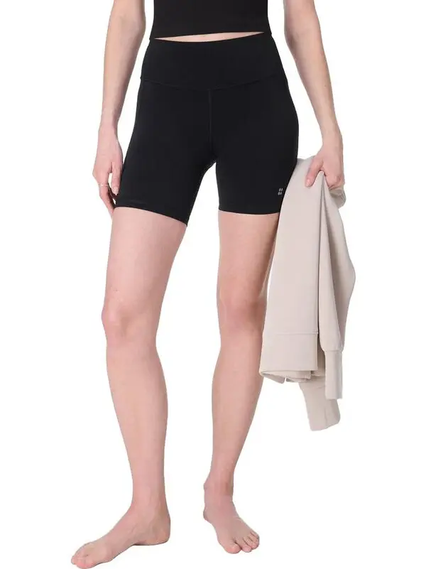 Sweaty Betty Ultimate Studio Pocket High-waisted Shorts - Black