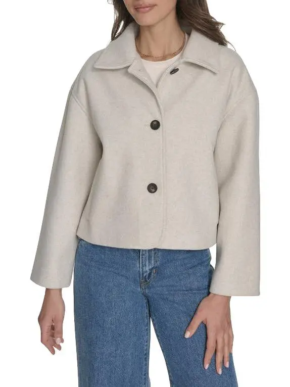 LEVI'S Cropped Jacket - Oatmeal