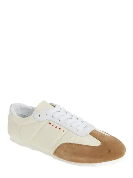 Marni Quilted Sneakers - Off/white