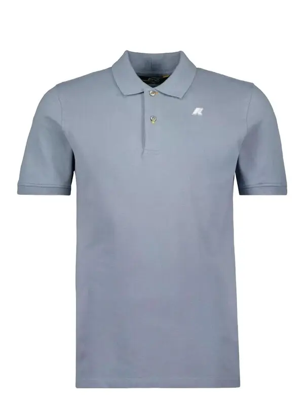 K-WAY Cotton Polo Shirt - Grey
