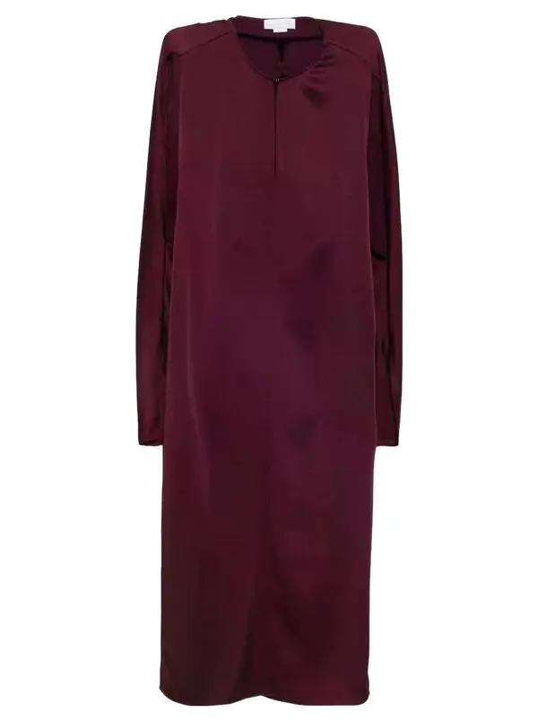 Stella McCartney Cape Dress - Red